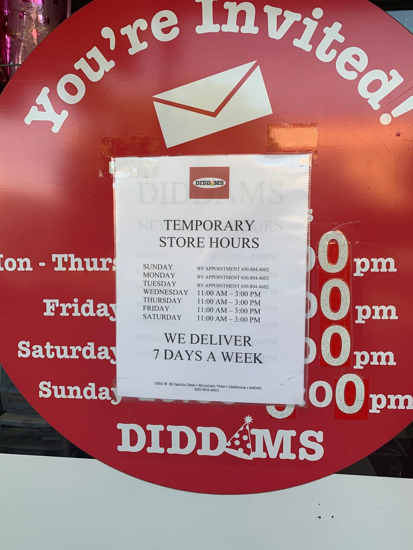 Diddams Amazing Party Stores - San Carlos, CA 94070