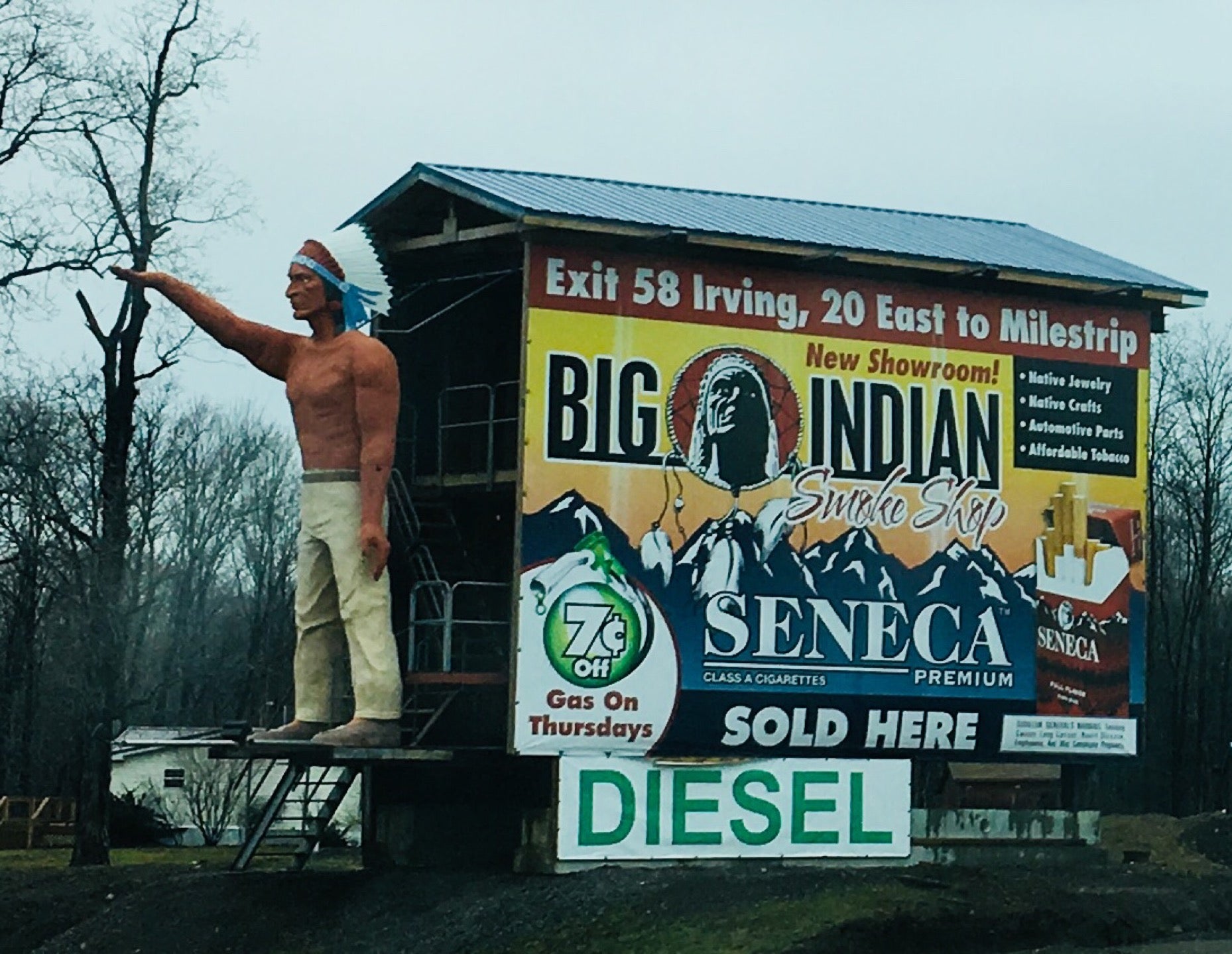 Big Indian Smoke Shop - Irving, NY 14081