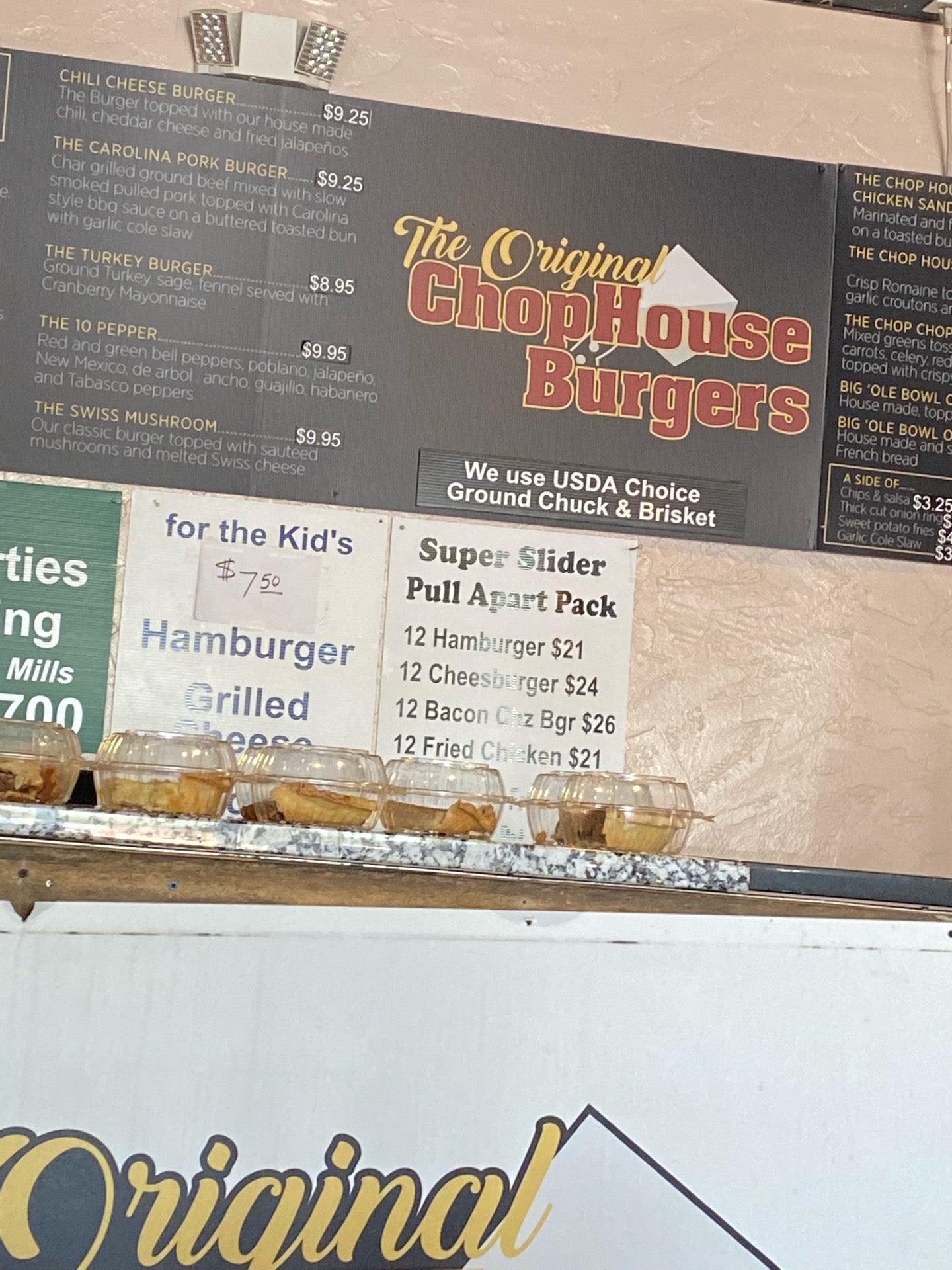 The Original Chop House Burgers - Arlington, TX 76016